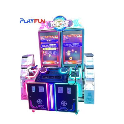 China 2 Players Gun Shooting Game Shooting Simulator Machine Arcade Video Game Machine for sale