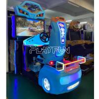 China PlayFun Coin Operated Split Second Kids Driving Racing Car Simulator Arcade Machine for Indoor Game Hall for sale