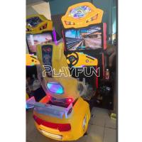 China PlayFun Coin Operated Split Second Kids Driving Racing Car Simulator Arcade Machine for Indoor Game Hall for sale