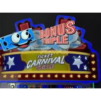 China New best  income   ticket carnival triple Bonus triple grab ticket roll ticket claw skill redemption  machine for sale