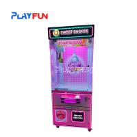 China Wholesale Indoor Playground Coin Operated Sweet  Shoppe  Claw Machine Snack Gift Doll Candy Vending Machine for sale