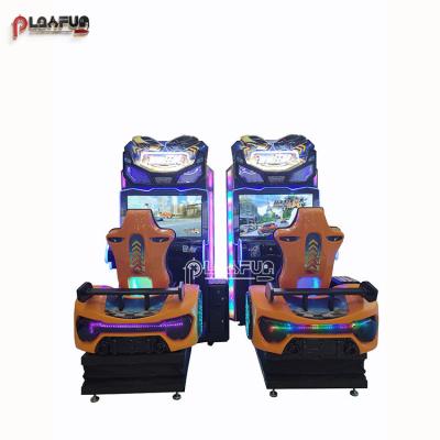 China PlayFun Hot Sale Arcade Game Simulator Motion Fly Driving Car Racing Car Game Machine in Coin Operated for sale