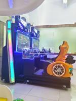 China PlayFun Hot Sale Arcade Game Simulator Motion Fly Driving Car Racing Car Game Machine in Coin Operated for sale