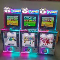 China Children's Entertainment Coin Operated Clamp Clip Gift Vending Game Machine Win Prize Game Machine for sale
