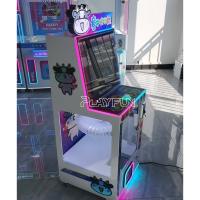 China Children's Entertainment Coin Operated Clamp Clip Gift Vending Game Machine Win Prize Game Machine for sale