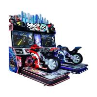 China Playfun Coin Operated Super Dx Motion Motorcycle Racing Dynamic Simulation Moto Racing Car Game Machine for sale