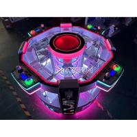 China New Design Coin Operated 4 Players Standing Doll Claw Machines Children Toy Soft Toys Key Ring Crane Claw Machine for sale
