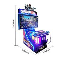 China Coin Operated Arcade Games Weapon Laser Gun Shooting Arcade Game Shooting Simulator Game Machine for sale