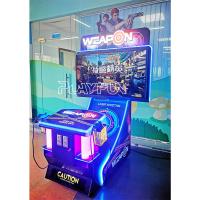 China Coin Operated Arcade Games Weapon Laser Gun Shooting Arcade Game Shooting Simulator Game Machine for sale