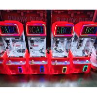 China Playfun Tank Mini Claw Machine Coin Operated Arcade Game Kids Toy Gift Vending With LCD Screen Doll Crane Gift Machine for sale