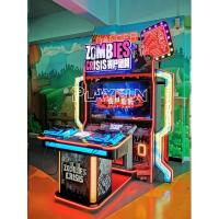 China Big Screen Indoor Coin Operated Zombie Crisis Gun Shooting Game Machine Simulator Arcade Shooting Game Machine for sale