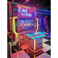 China Big Screen Indoor Coin Operated Zombie Crisis Gun Shooting Game Machine Simulator Arcade Shooting Game Machine for sale