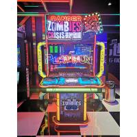 China Big Screen Indoor Coin Operated Zombie Crisis Gun Shooting Game Machine Simulator Arcade Shooting Game Machine for sale
