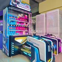 China Wholesale Modern Design Children Arcade Marks Man Gun Shooting Prize Gift Game Machine for Games City for sale