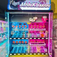 China Wholesale Modern Design Children Arcade Marks Man Gun Shooting Prize Gift Game Machine for Games City for sale