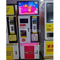 China Factory Wholesale High Quality Multipurpose 23 Lcd Big Screen Big Capacity 20000 Tokkens Coin Exchanger Machine for sale