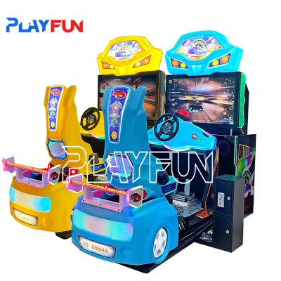 China Playfun Coin Operated Arcade Game 42 Inch LCD Outrun  Driving Simulator Arcade Games Luxury Outrun Racing Game Machine for sale