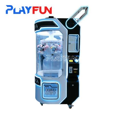 China New Coin Operated  Clip Prize Gift Game Machine High Quality Pop Storm Rabbit  40 Clips Clamps Game Gift Keychaine  Machines for sale