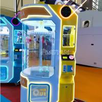 China New Coin Operated  Clip Prize Gift Game Machine High Quality Pop Storm Rabbit  40 Clips Clamps Game Gift Keychaine  Machines for sale