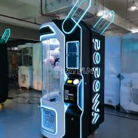 China New Coin Operated  Clip Prize Gift Game Machine High Quality Pop Storm Rabbit  40 Clips Clamps Game Gift Keychaine  Machines for sale