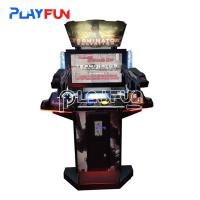 China PlayFun Items Coin Operated Amusement Arcade Kids Arcade Gun Shooting 32 LED Terminator Video Game Machine for sale