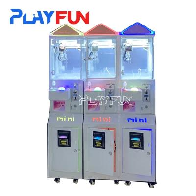 China Hot Sale Commercial Coin Operated Plush Toys Claw Vending Machine Arcade Gift Mini Claw Machine with the Bill Acceptor for Sale for sale