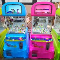 China Playfun Factory Wholesale Coin Operated Mini Car and Plush Toy Claw Machine Colorful Prize Vending Machine for sale