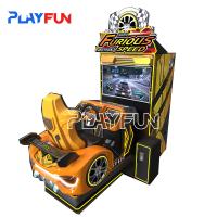 China PlayFun 2023 New High Quality Full Motion Furious Speed Simulation Arcade Racing Car Game Machine Driving Cars Simulator Games for sale