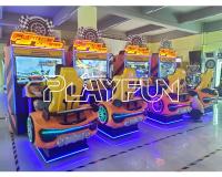 China PlayFun 2023 New High Quality Full Motion Furious Speed Simulation Arcade Racing Car Game Machine Driving Cars Simulator Games for sale