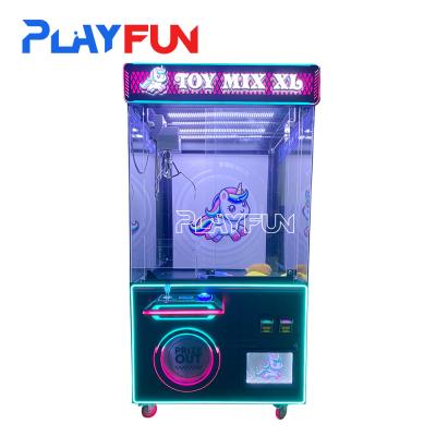 China Playfun Hot Sale Arcade Game Machine 960 Xxl Coin Operated Transparent Mix Toy Claw Crane Doll Machine for sale