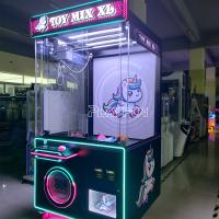 China Playfun Hot Sale Arcade Game Machine 960 Xxl Coin Operated Transparent Mix Toy Claw Crane Doll Machine for sale