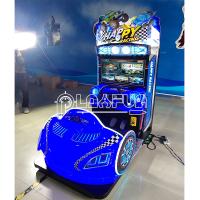 China FEC Indoor Amusement Park Simulator New Design Kids Mini Happy Racing Arcade Video Car Game Machine Racing Cars Games for sale