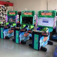 China Amusement Park Indoor Arcade Coin Operated Games Let's Go Island Kids Gun Shooting Simulator Video Game Machine for sale