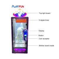 China Playfun Lucky 7 Prize Machine Count Time Challenge Machine Cut Big Doll Toy Vending Game Machine for sale