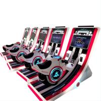 China PlayFun New Coin Operated Kids Phantom Motor Super Motor Racing Game Arcade Motorcycle Motorbike Racing Gaming Machine for sale