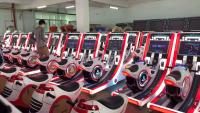 China PlayFun New Coin Operated Kids Phantom Motor Super Motor Racing Game Arcade Motorcycle Motorbike Racing Gaming Machine for sale