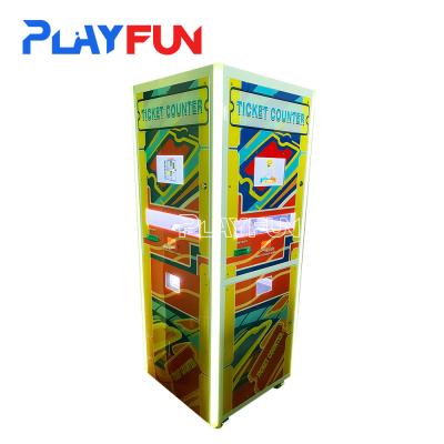 China Manufacturer Provides Interactive Automatic 3 Sides Ticket Eater Counter Station Arcade Game Ticket Counter Counting Machine for sale