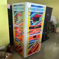 China Manufacturer Provides Interactive Automatic 3 Sides Ticket Eater Counter Station Arcade Game Ticket Counter Counting Machine for sale