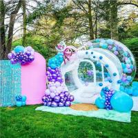China Outdoor Camping Wedding Party Tent Transparent Dome Tent Pvc Globe Clear Party Inflatable Bubble Ballon House for sale