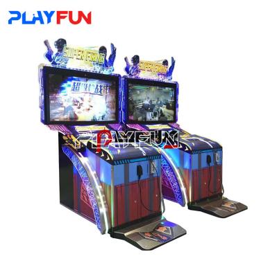China Game Room Equipment Arcade Games Coin Operated Super Firing Gaming Machine Video Machines Shooting Simulator for sale