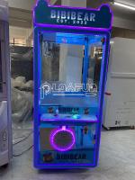 China Coin Operated Games Luxury Full Transparent Crane Claw Machines Doll Vending Crane Claw Machines for sale
