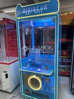 China Coin Operated Games Luxury Full Transparent Crane Claw Machines Doll Vending Crane Claw Machines for sale