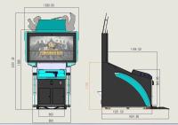 China Game Room Equipment Arcade Games Coin Operated Super Firing Gaming Machine Video Machines Shooting Simulator for sale