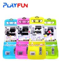 China Playfun Factory Directly Price Super Man Mini Commercial Small Doll Coin Operated Toy Crane Claw Machine for Mexican Market for sale