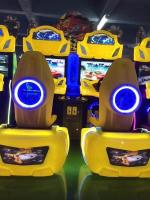 China PlayFun Coin Operated  Luxury 2 Seats Racing Car Arcade Game Machine Simulator Video Game Machine for sale