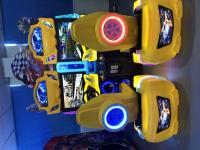 China PlayFun Coin Operated  Luxury 2 Seats Racing Car Arcade Game Machine Simulator Video Game Machine for sale