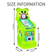 China Amusemment Park Coin Operated Children Cut Tiger Candy Gashapon Lollypop Capsule Toy Arcade Game Machine for Kids for sale