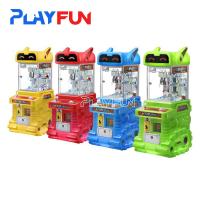 China Playfun Factory Directly Price Super Man Mini Commercial Small Doll Coin Operated Toy Crane Claw Machine for Mexican Market for sale