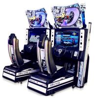 China Hot Sale Arcade Initial Racing Car Coin Operated Game Machine Car Driving Simulator Machine for sale