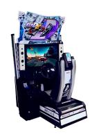 China Hot Sale Arcade Initial Racing Car Coin Operated Game Machine Car Driving Simulator Machine for sale